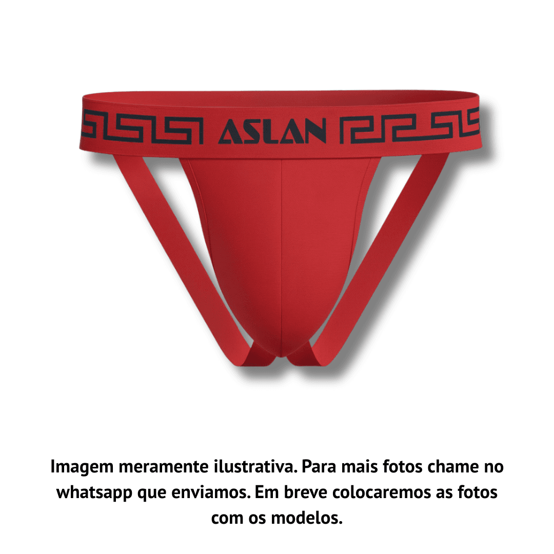 Jockstrap Vermelho line Preto – Aslan Shop – Lingerie Masculina, Cuecas ...